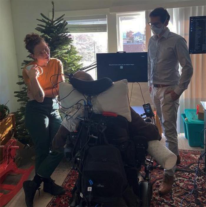 Brain-computer interface helps paralyzed man speak | National ...