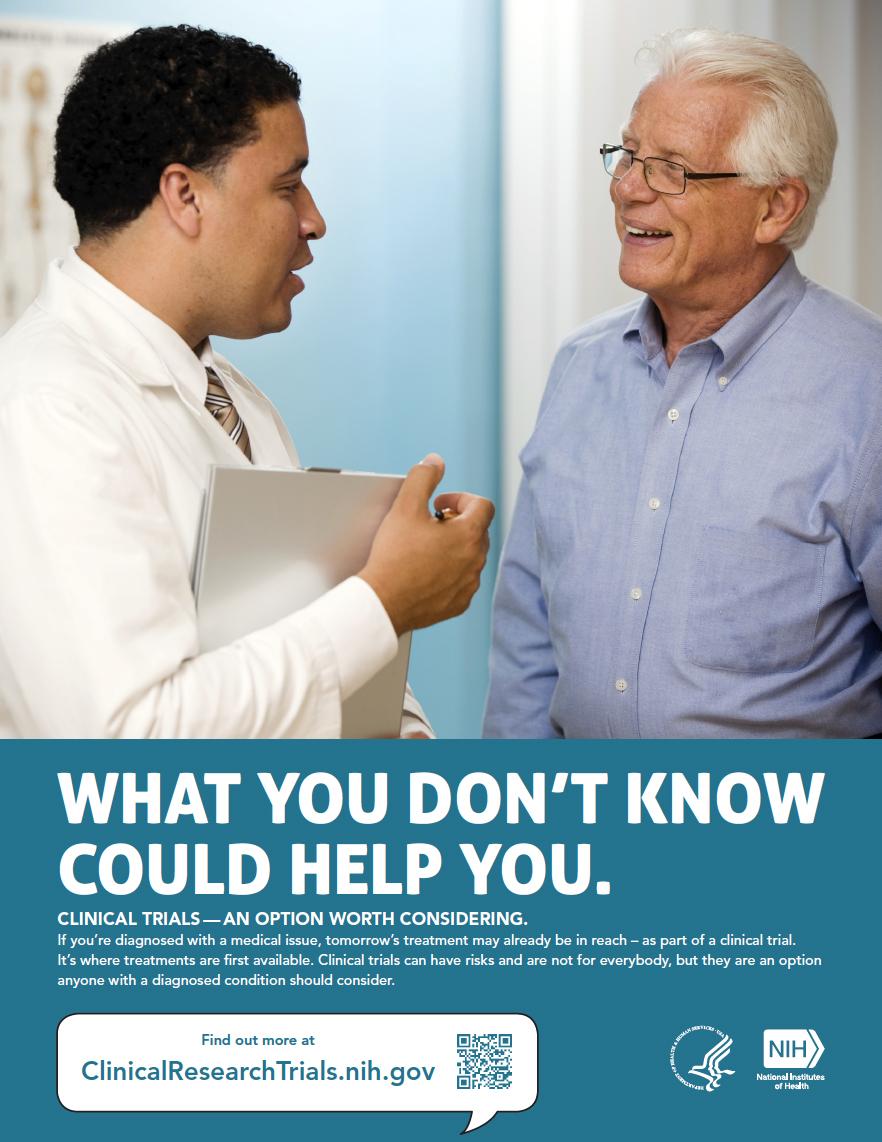“What You Don’t Know Could Help You.” Poster | National Institutes of ...