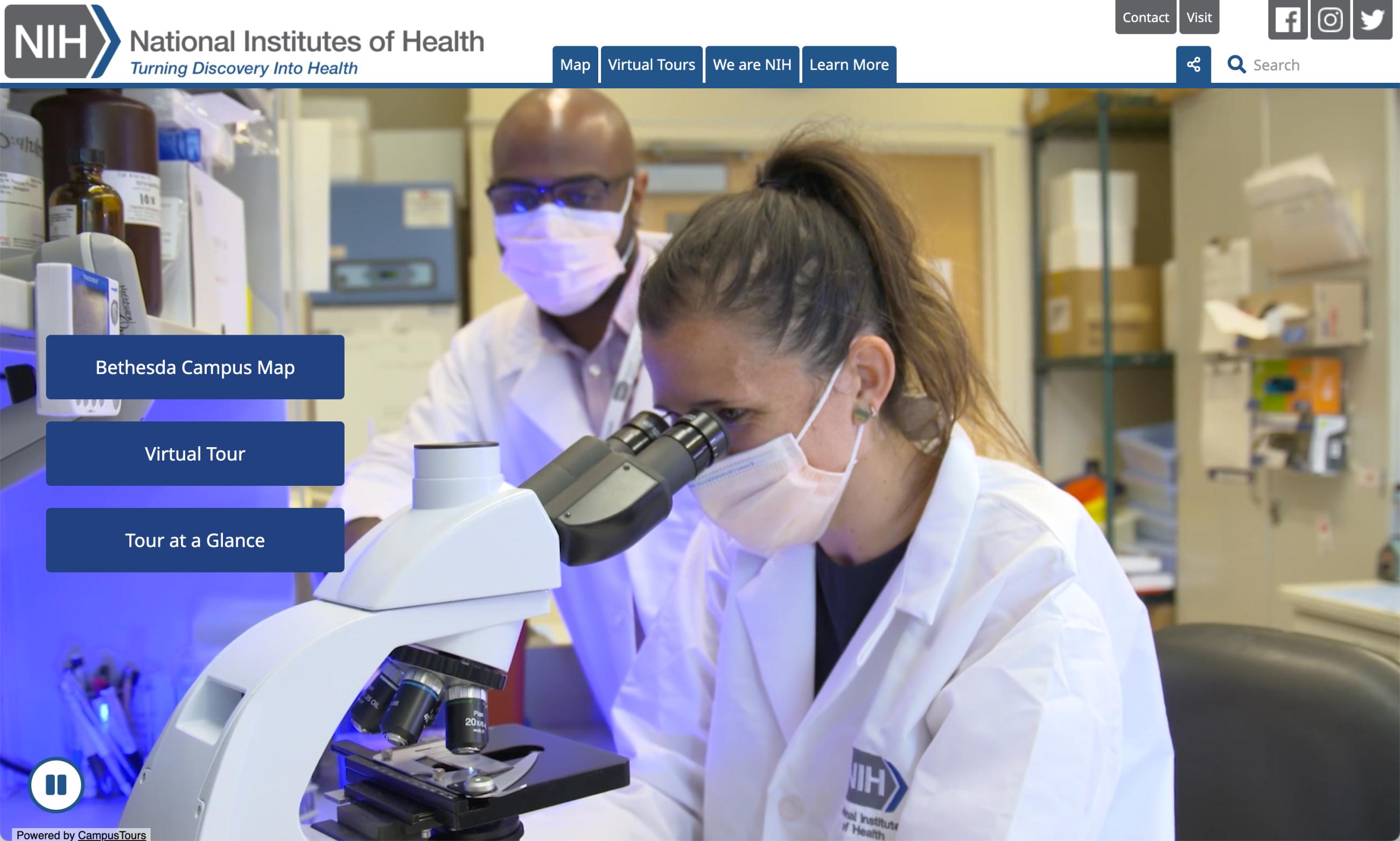 NIH Visitor Center, Nobel Laureate Exhibit Hall, and Tours | National ...